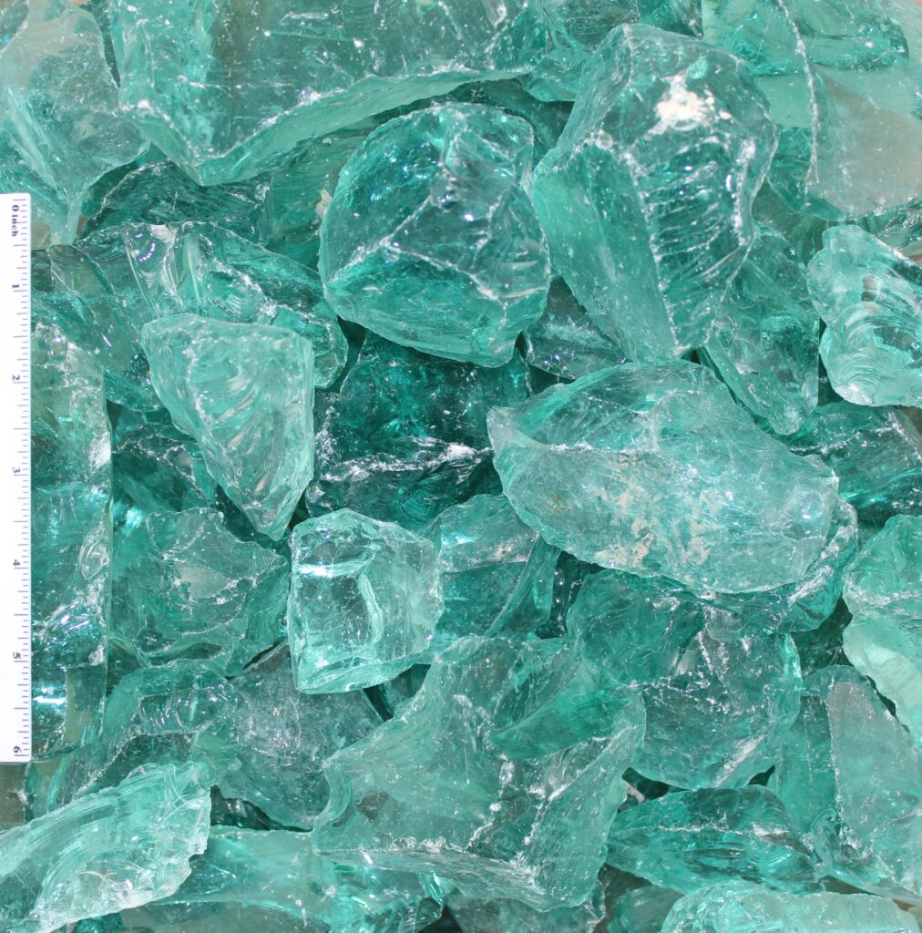 Blue Ice Landscape Glass, Landscape Stone | WSS